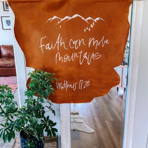 Leather Custom Sign | Etsy