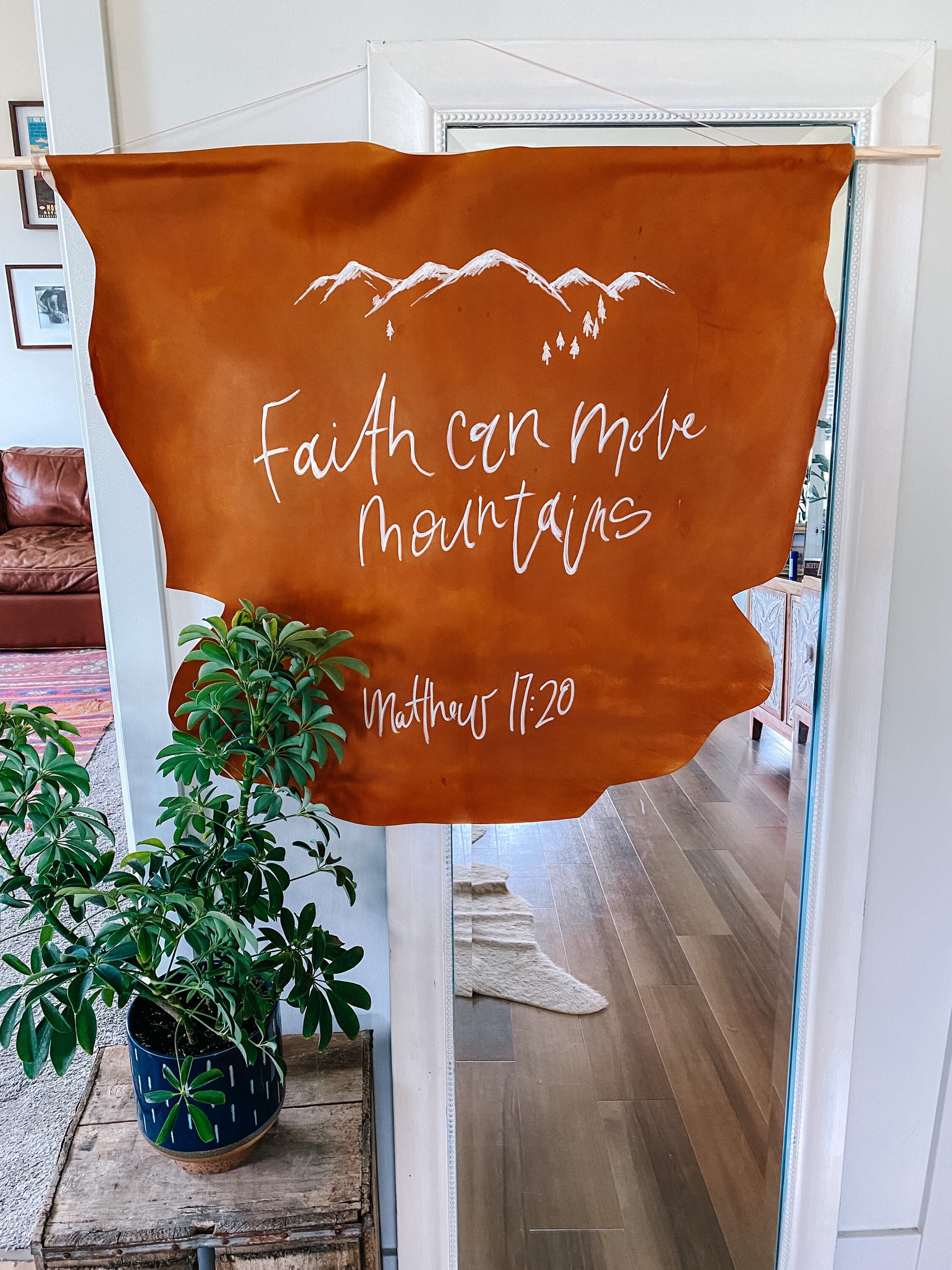 Leather Custom Sign | Etsy