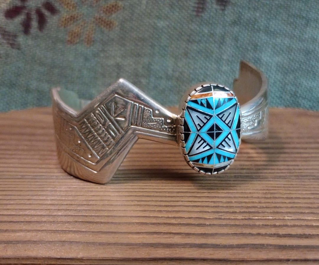 6.5 Inch Roderick Tenorio Santo Domingo Pueblo & Carolyn Pollack ...