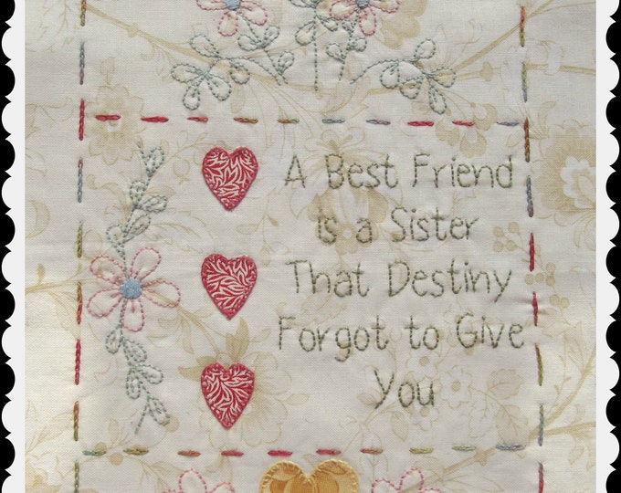 The Friendship Quilt - Block 8 - Etsy
