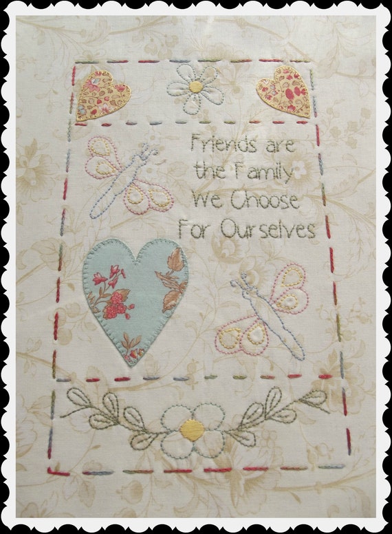 The Friendship Quilt Block 4 | Etsy