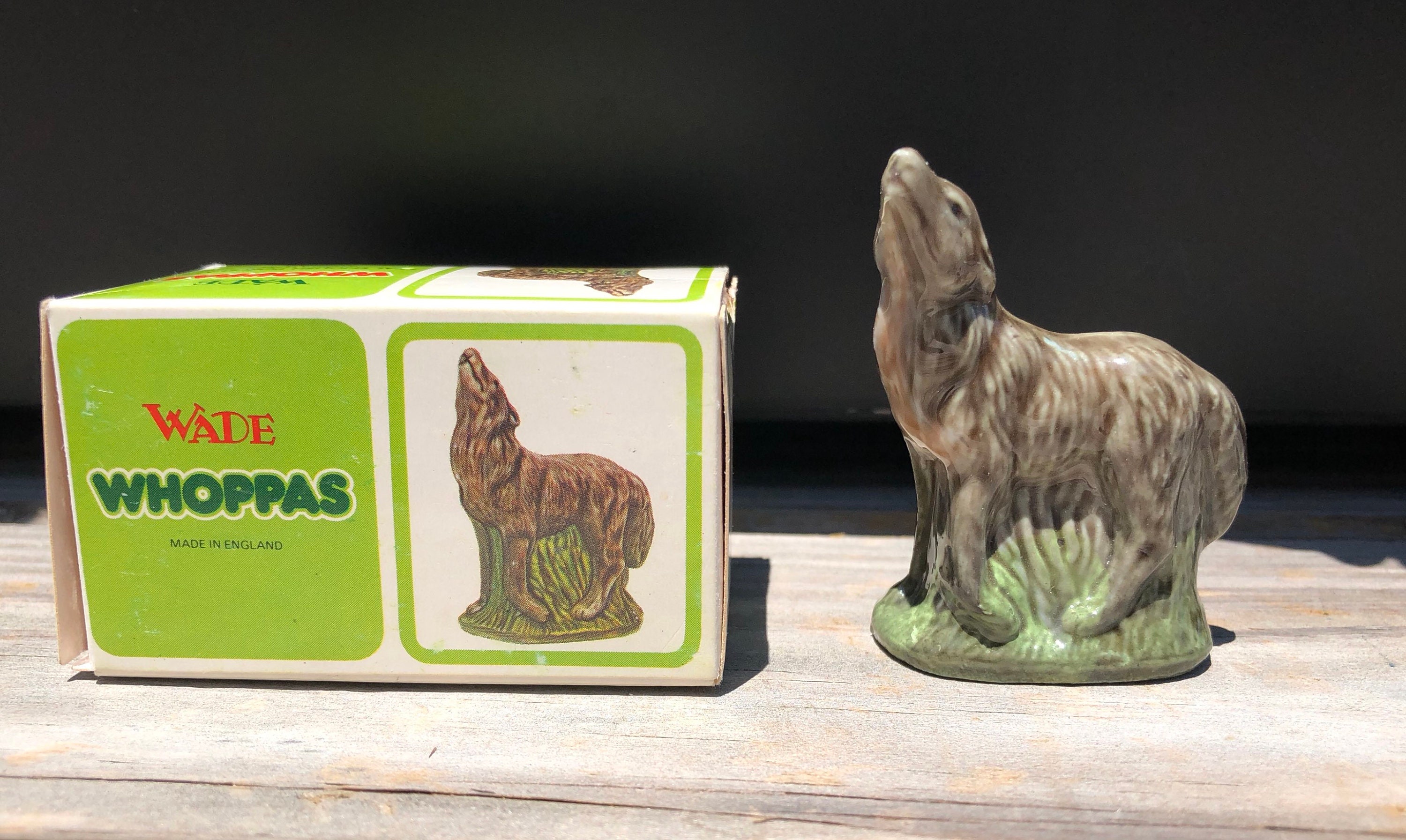 Vintage Wade Whoppas Wolf Set 2 1977 in Original Box - Etsy