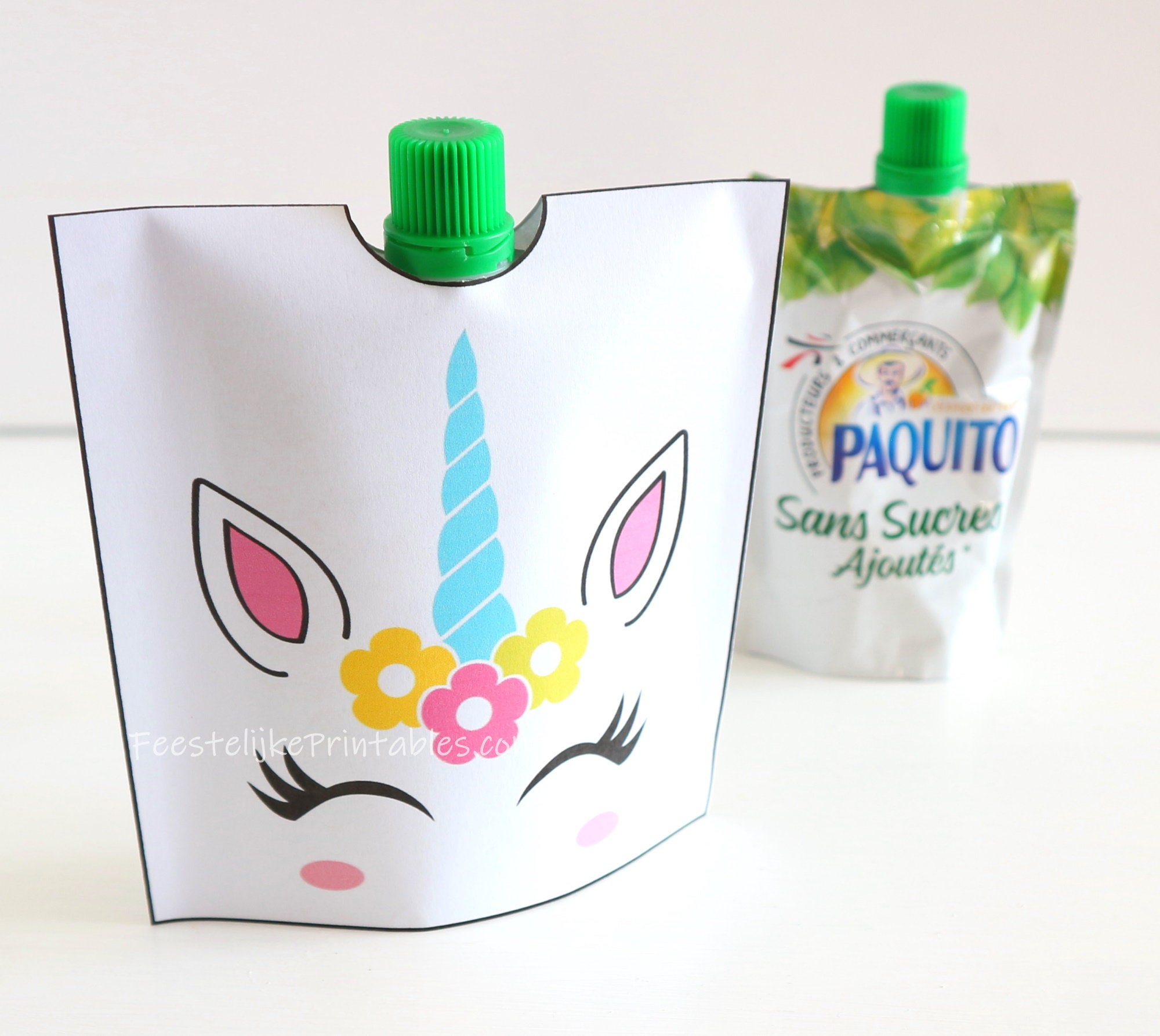 Knijpfruit traktatie wikkel Eenhoorn knijpfruit wikkel - Etsy México