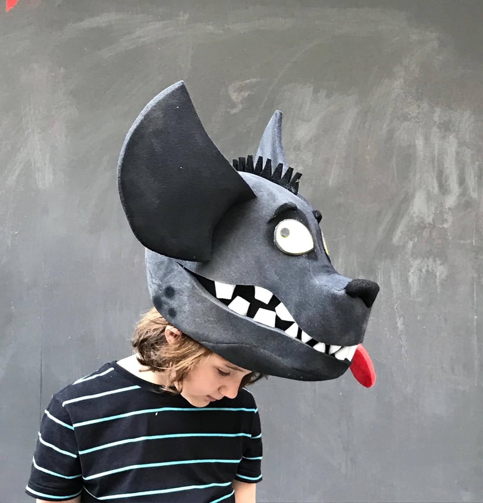 Hyena Headdress, Hyena Costume, Foam Mask, Musical Theater - Etsy