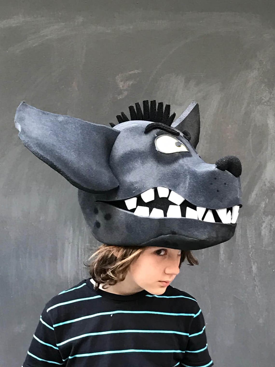 Hyena Headdress, Theatre Production, Hyena Foam Mask - Etsy