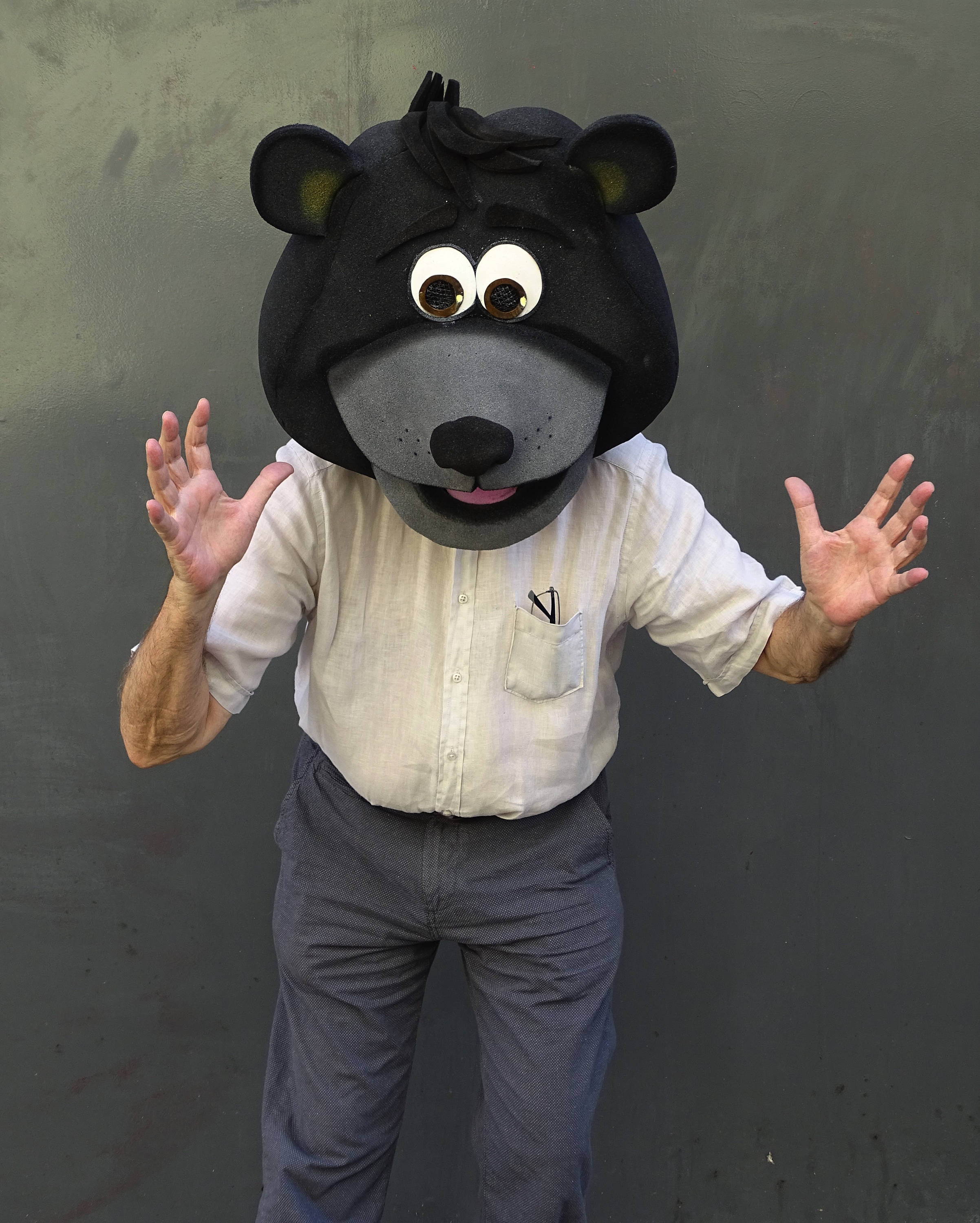 Baloo Costume Jungle Book Costume Bear Mask Musical Theatre - Etsy UK