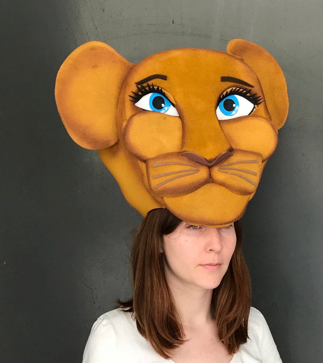 Máscara de Nala joven, Musical Rey Leon, leona - Etsy España