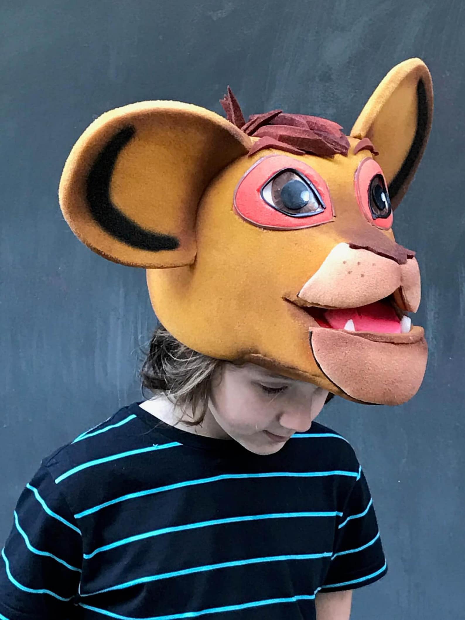 Baby Simba Headdress, Lion Mask, Musicals - Etsy
