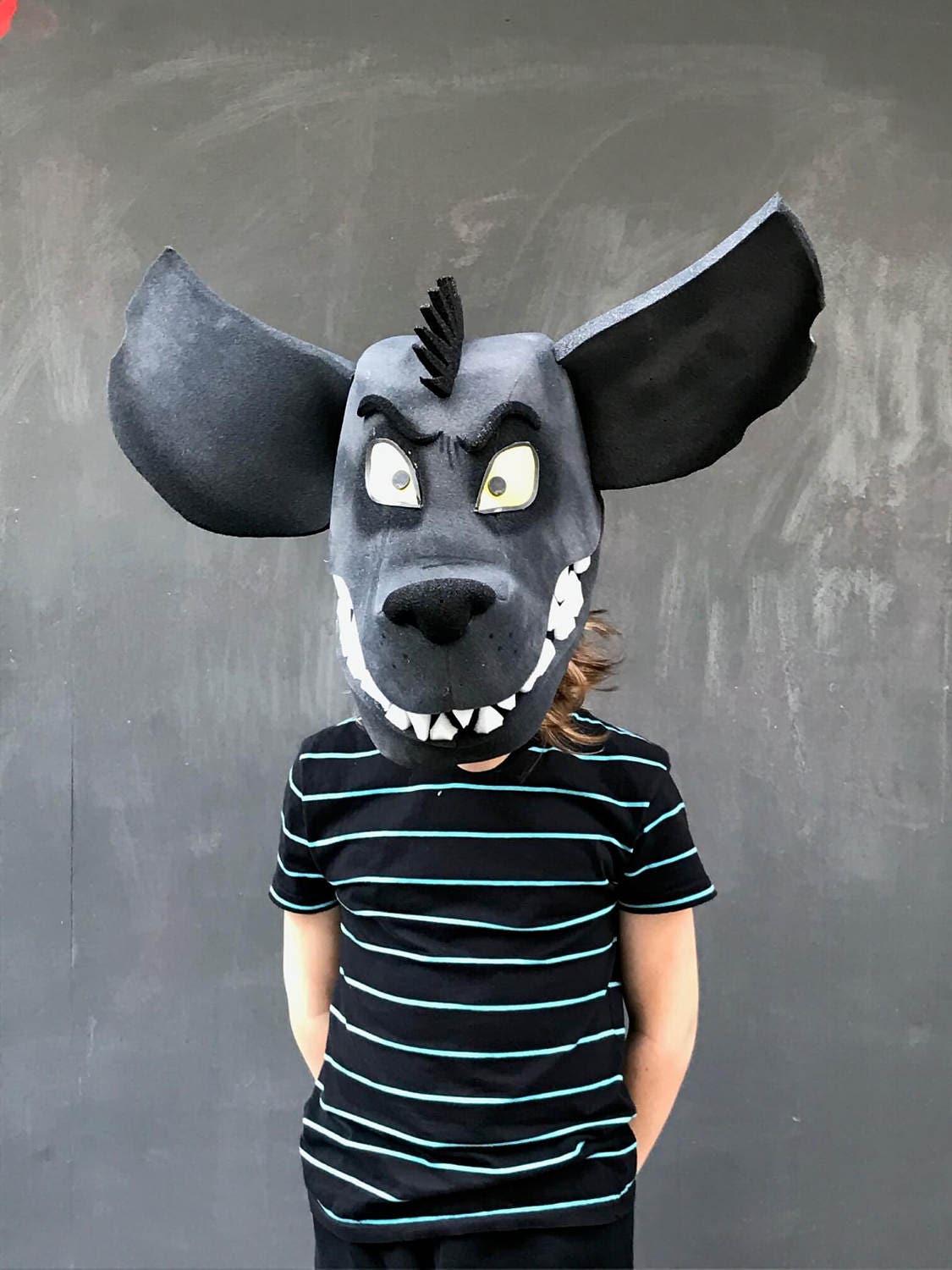 Hyena Headdress, Theatre Production, Hyena Foam Mask - Etsy