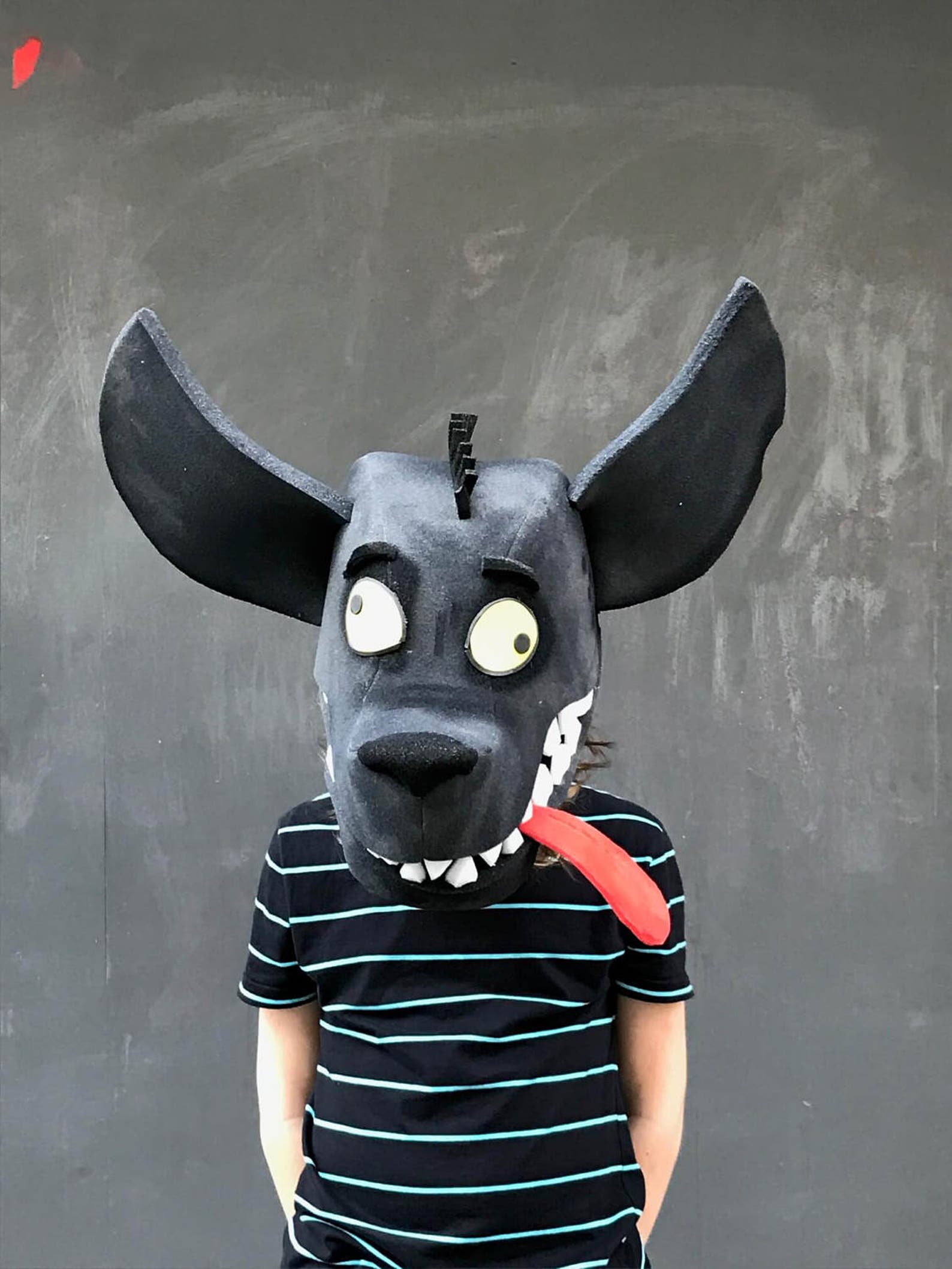 Hyena Headdress, Hyena Costume, Foam Mask, Musical Theater - Etsy