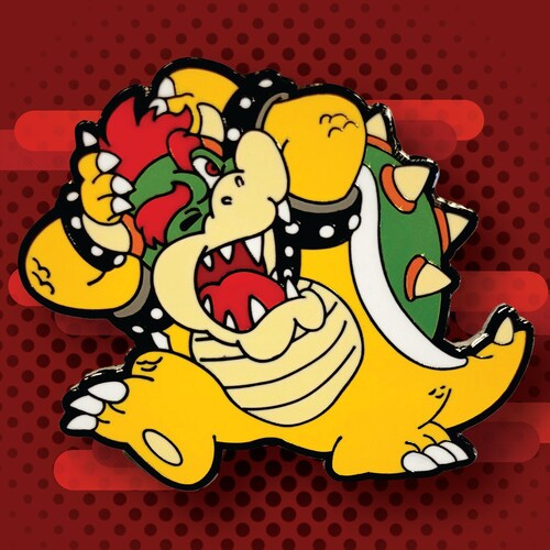 Don't Panic Super Mario Toad Enamel Pin - Etsy