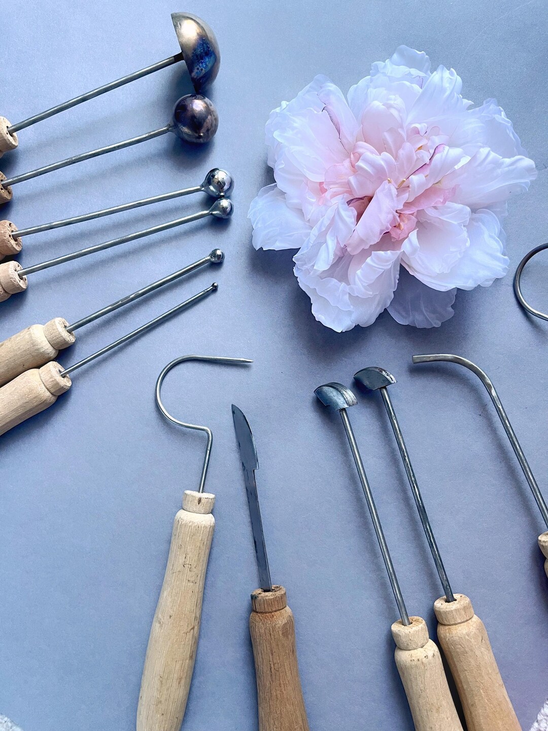 Flower Maker Milliners Tool Vintage, Balls for Heating for Milliners ...