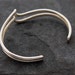 Double Wave Bracelet Sterling Silver Cuff Silver Twist Cuff - Etsy