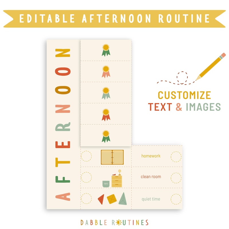 Visual Schedule to Do Done - Etsy