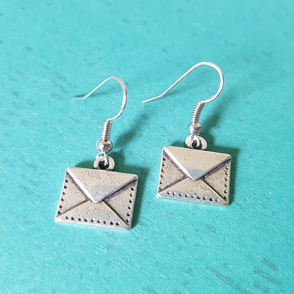 Envelope Earrings - Etsy