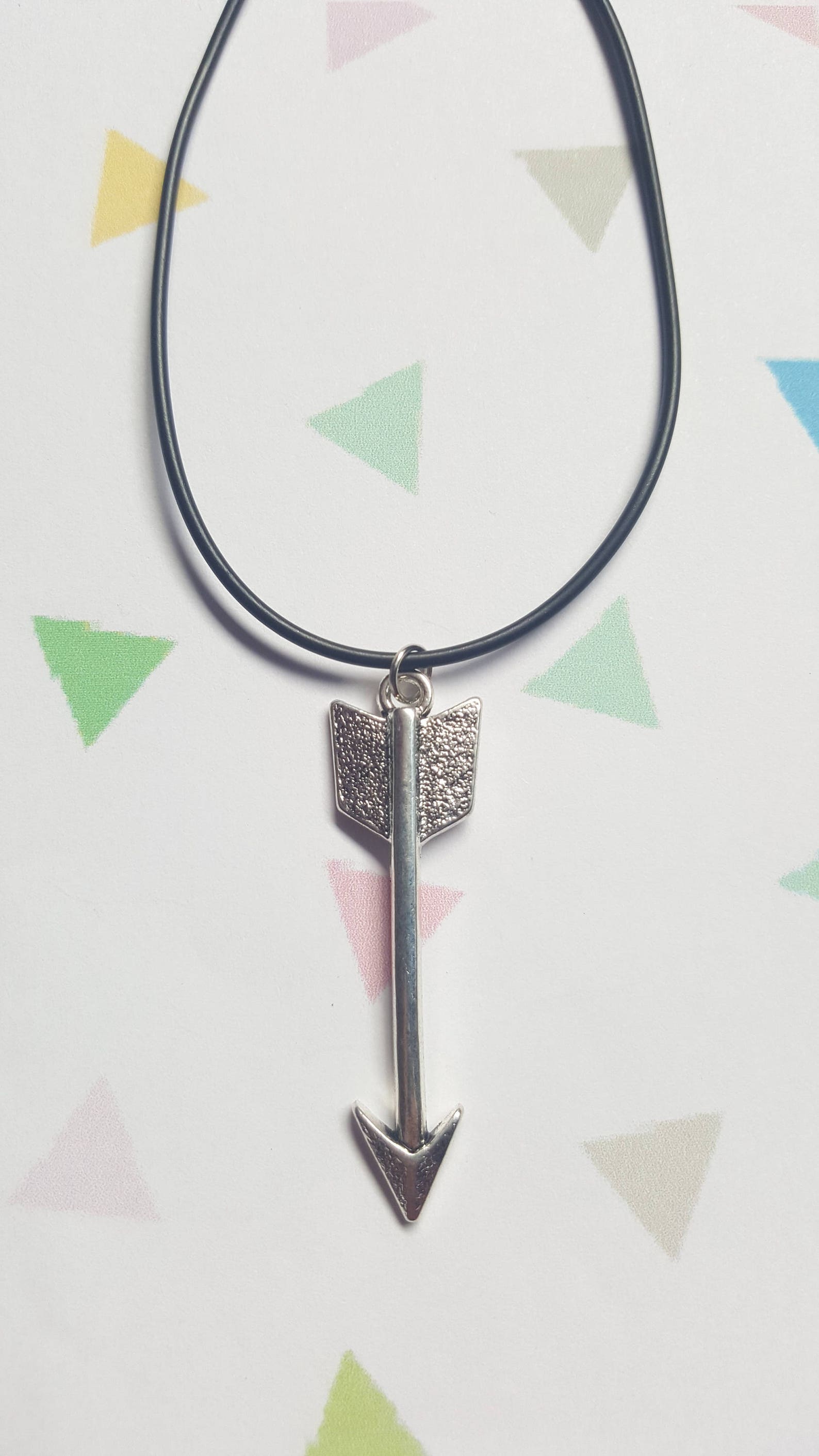 Arrow Necklace Arrow Pendant Arrow Pendant Necklace | Etsy