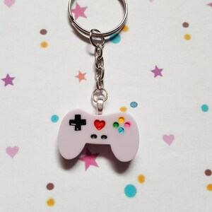 Game Controller Keyring, Gamer Keyring, Game Controller, Gamer Bagcharm ...