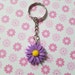 Daisy Keyring Flower Keying Daisy Flower Keyring Daisy Bag - Etsy