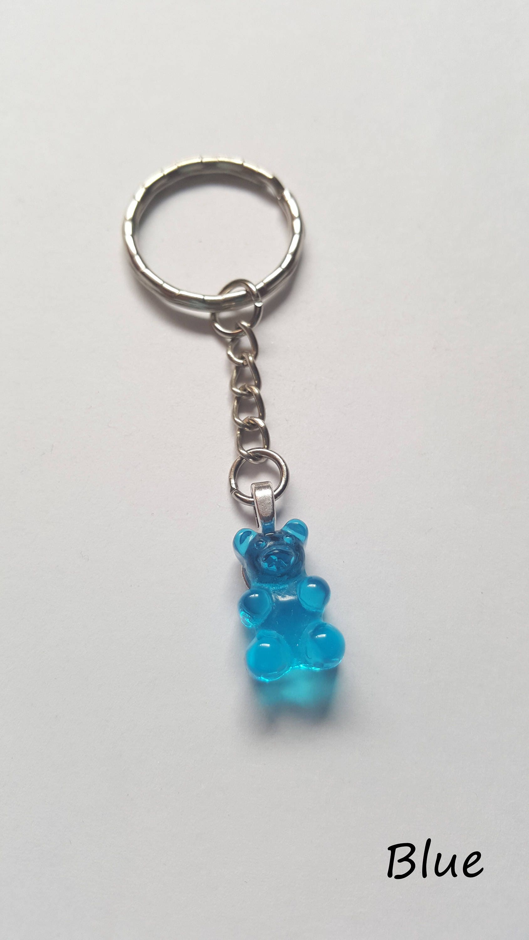 Gummy bear keyring Gummy bear bag charm Sweet keyring | Etsy