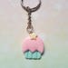 Pastel Cupcake Keyring Cupcake Keyring Cupcake Bag Charm - Etsy
