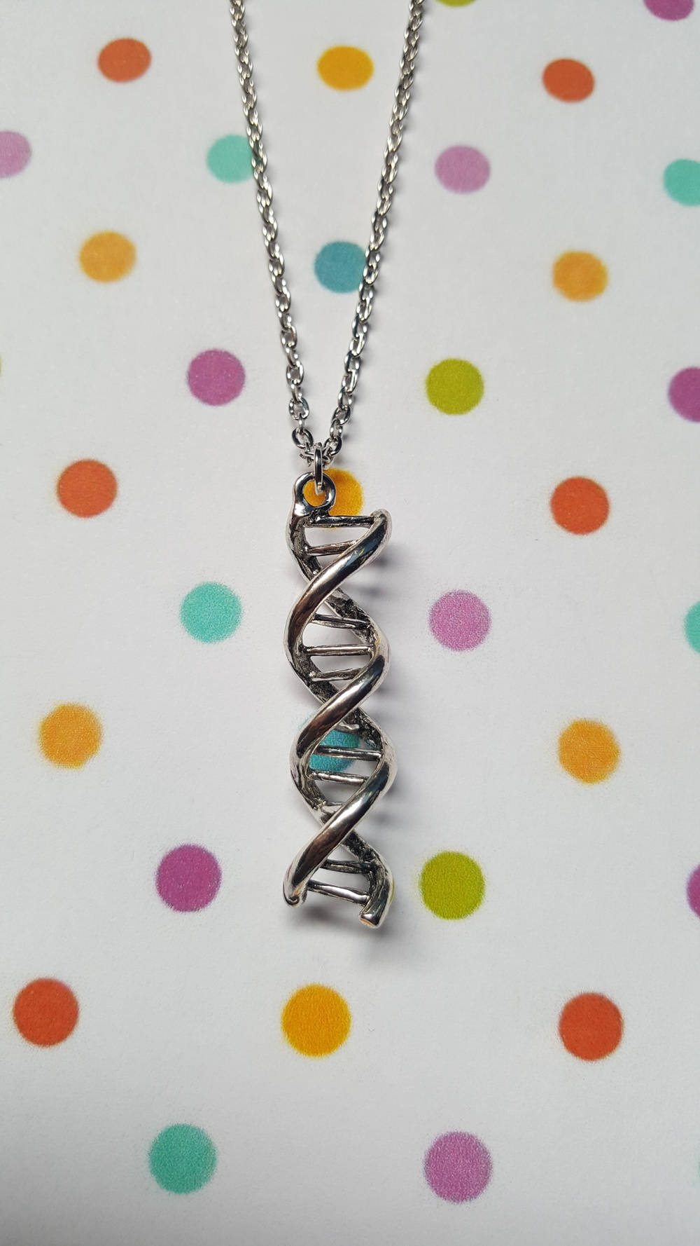 DNA helix necklace DNA helix pendant Pendant necklace | Etsy