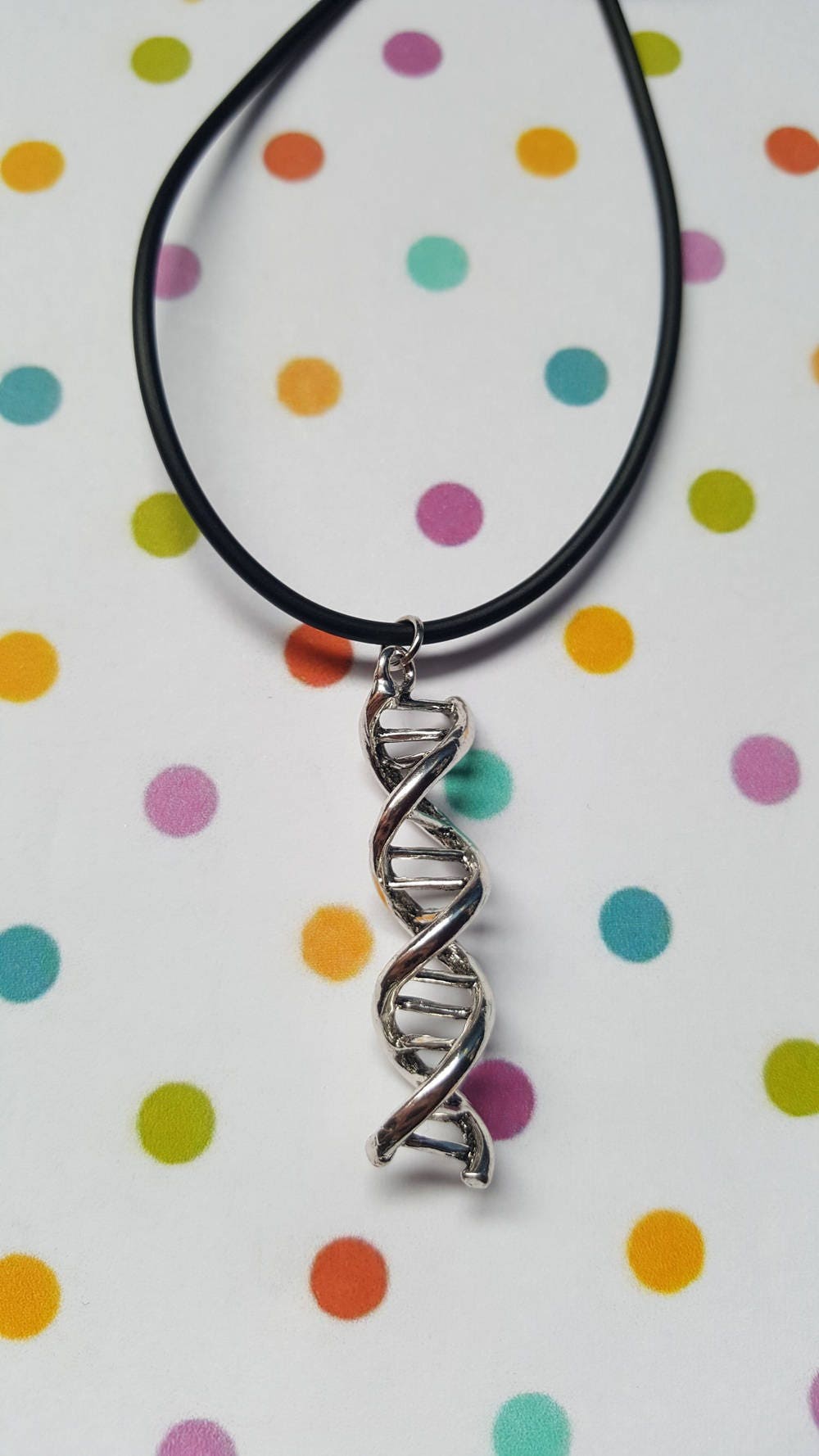 DNA helix necklace DNA helix pendant Pendant necklace | Etsy
