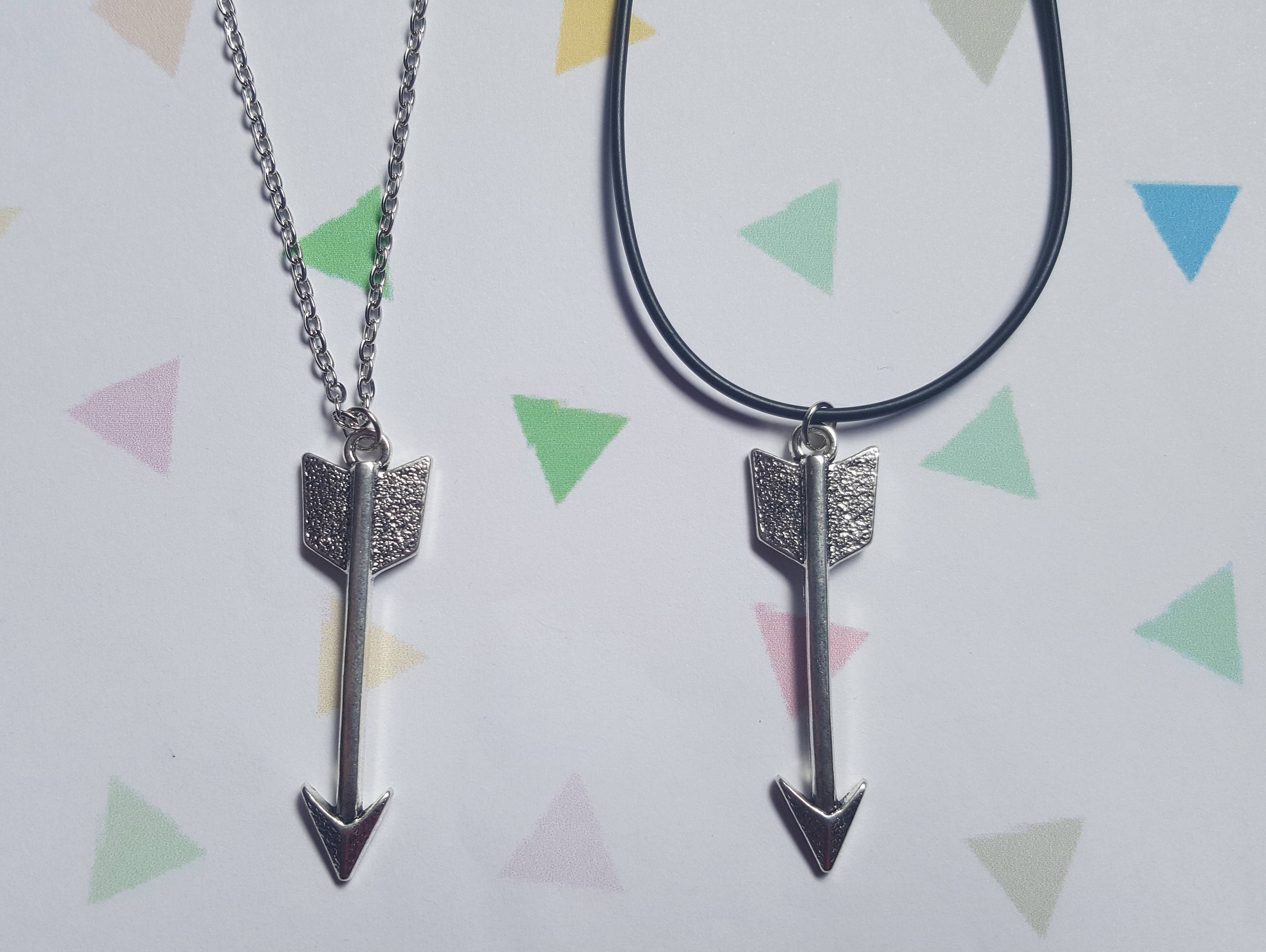 Arrow Necklace Arrow Pendant Arrow Pendant Necklace - Etsy