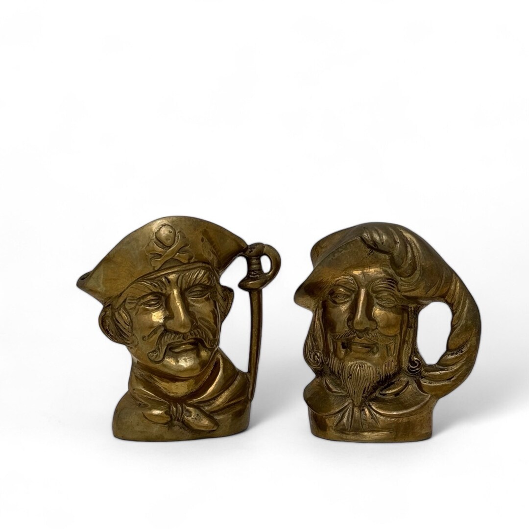 Vintage Brass Pirate Cups- A Pair - Etsy