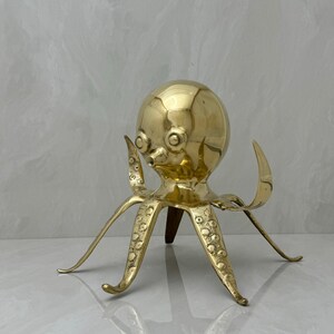 Vintage Brass Octopus Coin Bank-steampunk Decor - Etsy