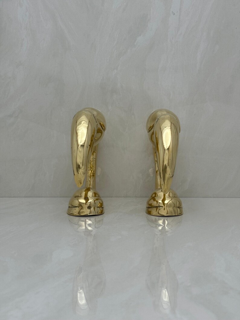 Mid-century Brass Toucan Sculpture Duo - Etsy