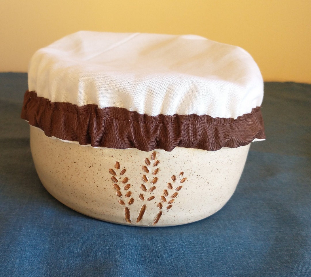 Muslin Fermentation Cover, Kombucha Sourdough Protector (4.5-6.25 Inch ...