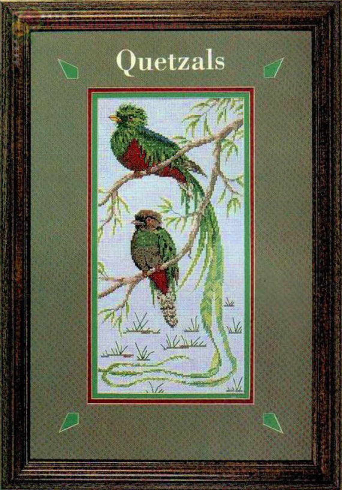 Quetzal Cross Stitch Pattern - Etsy