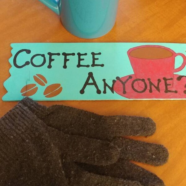 Coffee Anyone Sign - Etsy