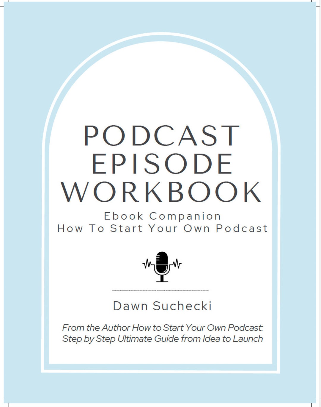 Podcast Episode Companion Workbook - Etsy