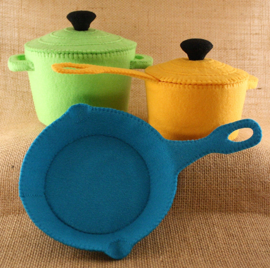 Felt Pots and Pans PDF Sewing Pattern - Etsy