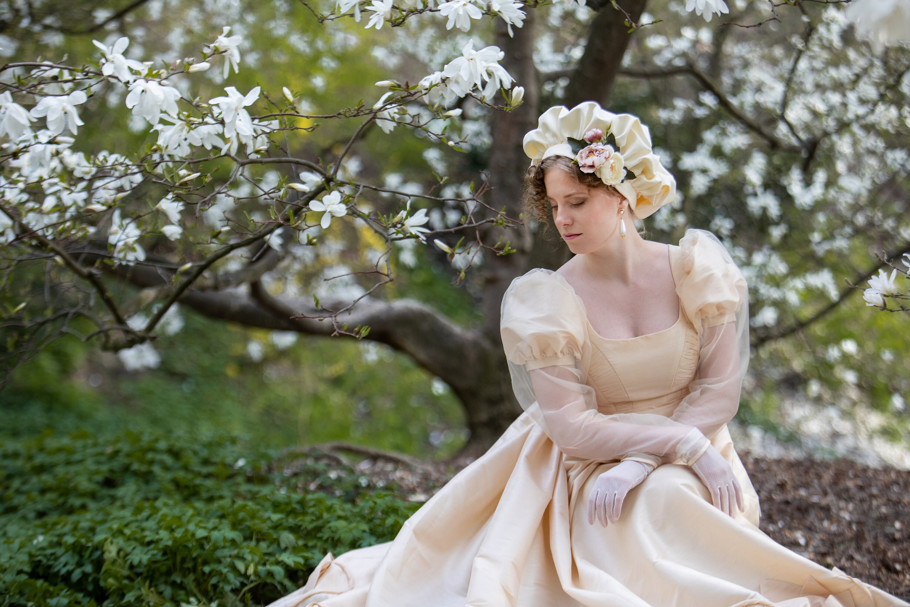 Cream Beret for the Regency and Romantic Epochs - Etsy