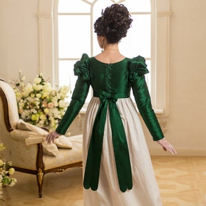 Regency Green Spencer. Empire Green Redingot. - Etsy