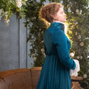 Regency Riding Habit: Embroidered Spencer Jacket & Skirt - Etsy