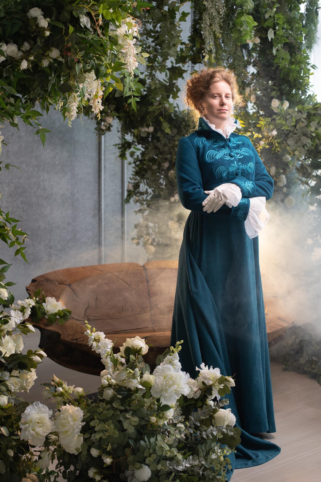 Regency Riding Habit: Embroidered Spencer Jacket & Skirt - Etsy