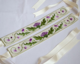 Adult Garters Set 18th Century Colonial Historical Style - Etsy