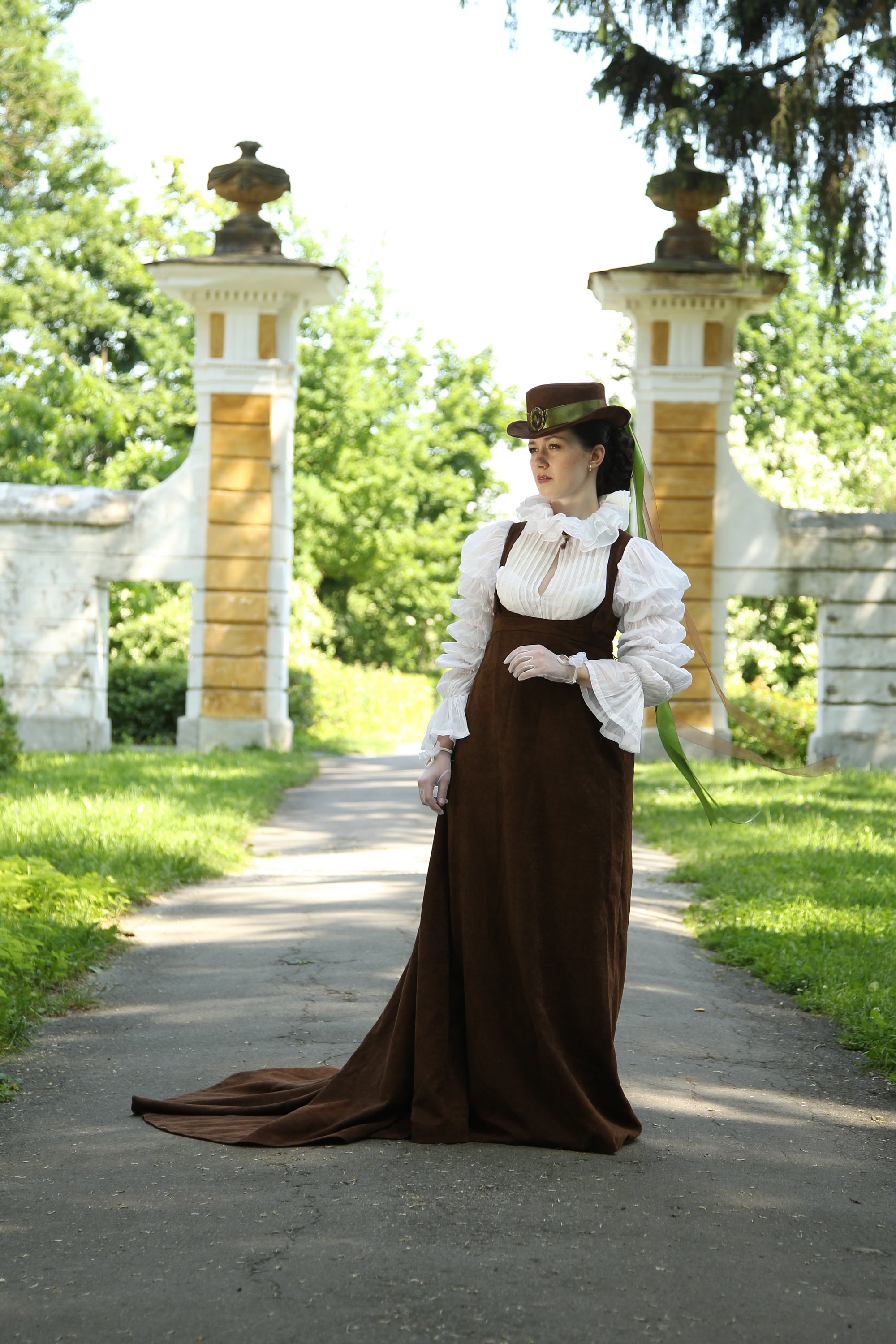 Regency Riding Habit: 19th Century Equestrian Skirt - Etsy