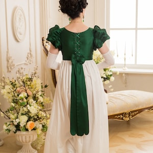 Regency Green Spencer. Empire Green Redingot. - Etsy