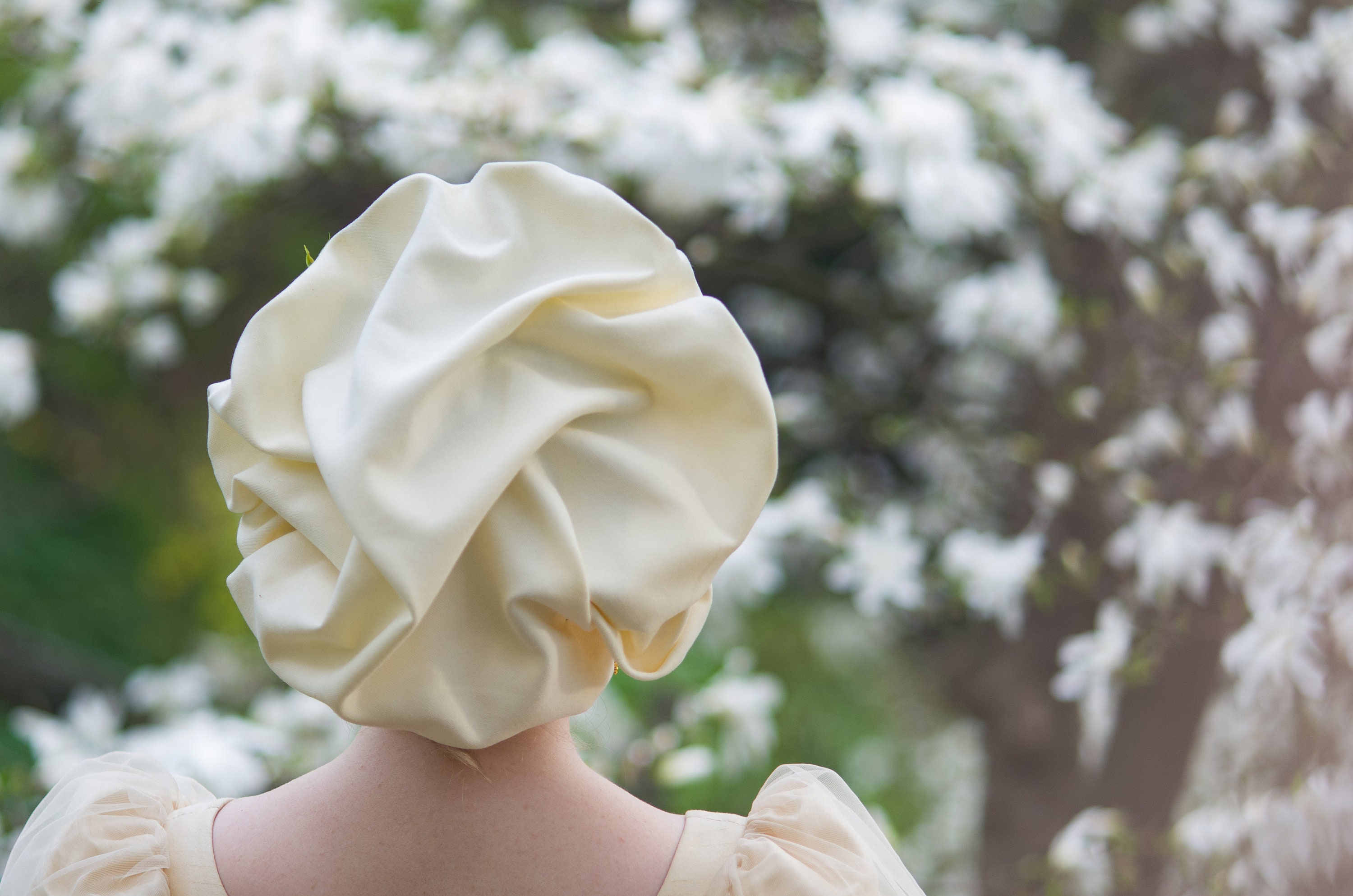 Cream Beret for the Regency and Romantic Epochs - Etsy