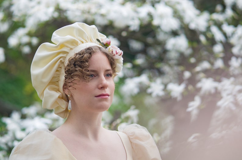 Cream Beret for the Regency and Romantic Epochs - Etsy