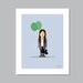 Enid - 8x10" Minimalist the Walking Dead TV Television Movie Film ...