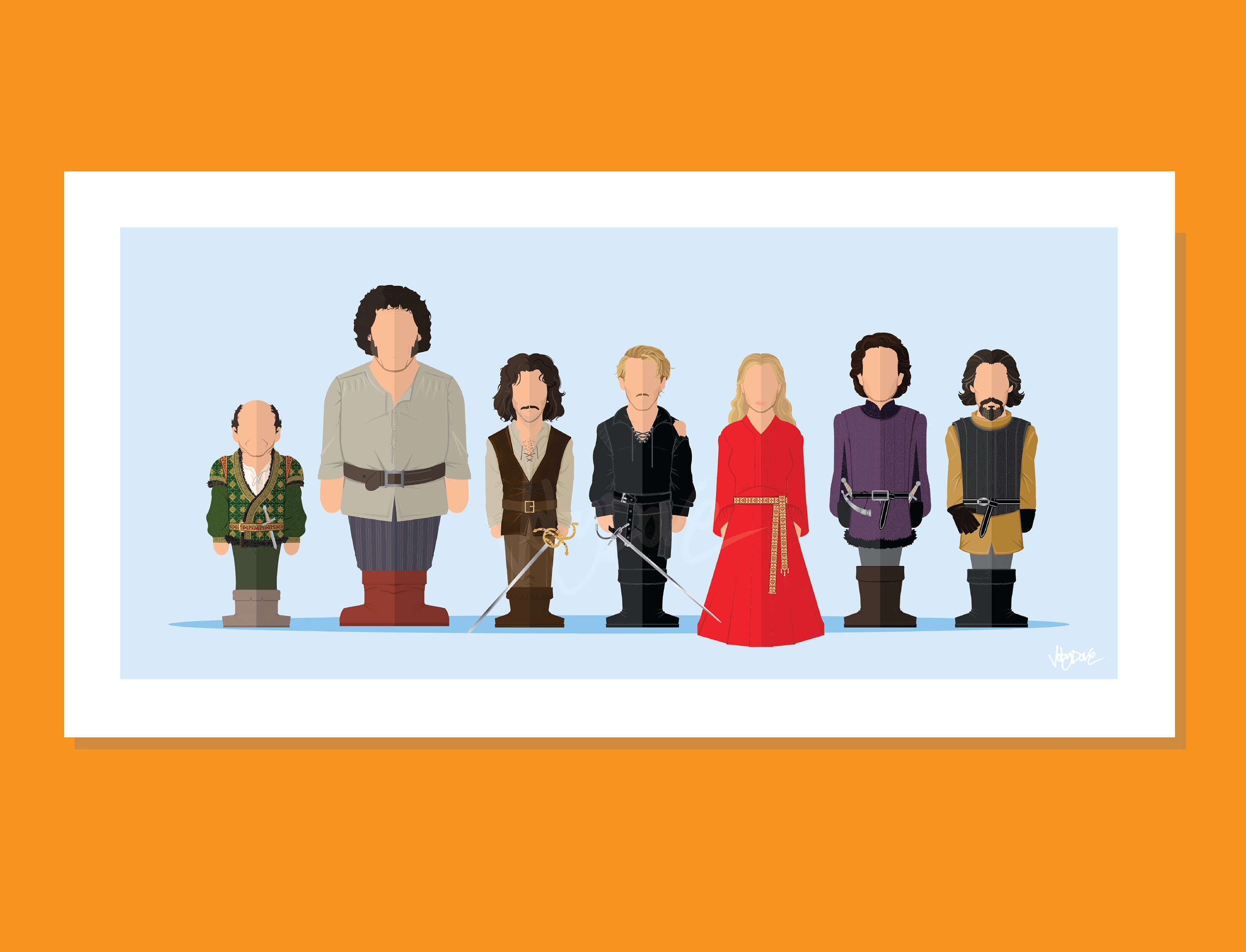 As You Wish the Princess Bride A3 420x210mm Minimalist TV - Etsy