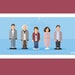 The Walking Dead: Negan Line up 420x210mm Minimalist TV Television ...