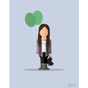 Enid - 8x10" Minimalist the Walking Dead TV Television Movie Film ...