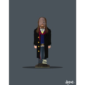 Beta - 8x10" Minimalist the Walking Dead TV Television Movie Film ...