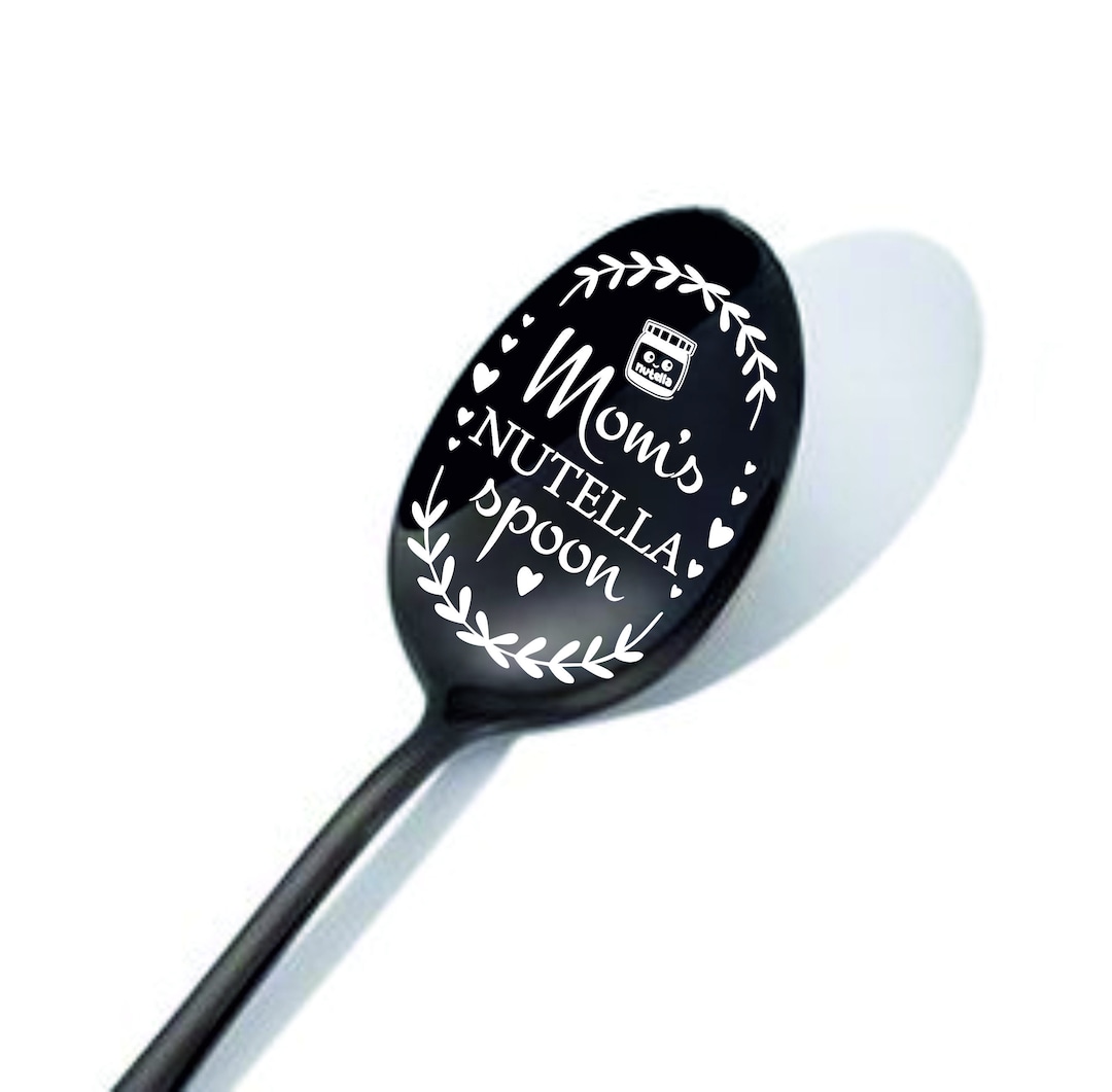 Custom Nutella Spoon, Personalized Peanut Butter Shovel Loffel With ...